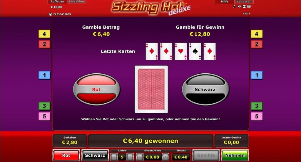 Sizzling Hot - Novoline Hit online spielen mit bis zu 2000€ Bonus